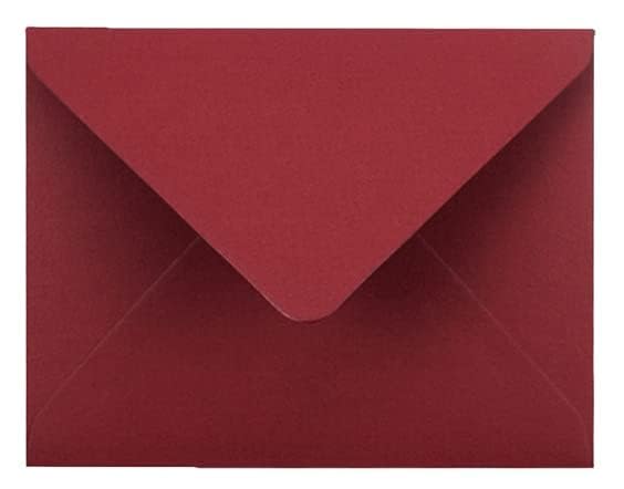 Accuprints Maroon Envelopes Pack of 25 (5 x 7) inches | Unique design ...