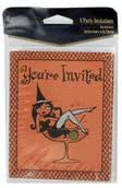 Amazon.com : 8 Pack Bewitched Halloween Party Invitations : Dressers Or ...