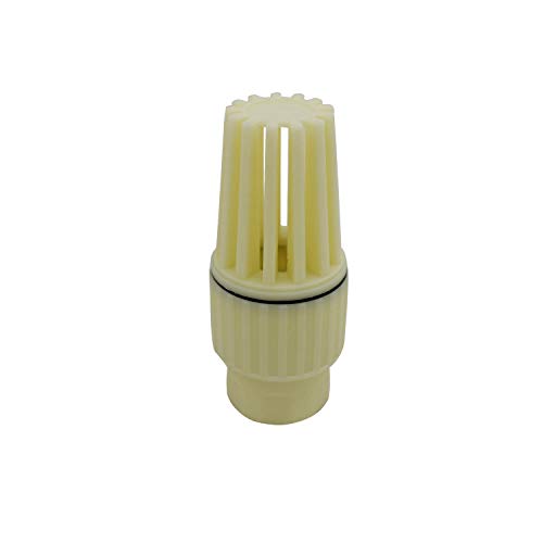 Foot Valve Strainer PVC Check Valve 1/2 3/4 1 1-1/4 1-1/2 2 3 4 inch ...