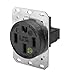 Amazon.com: Hubbell Lighting 125V 50A 3-Pole 4-Wire Receptacle ...