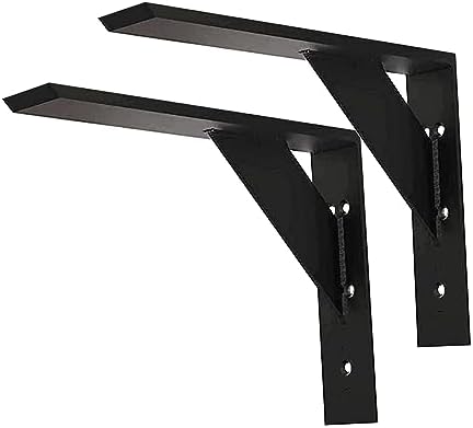 Amazon.com: Countertop Support Bracket 3 Pack 16 inch Heavy Duty 3/8 ...
