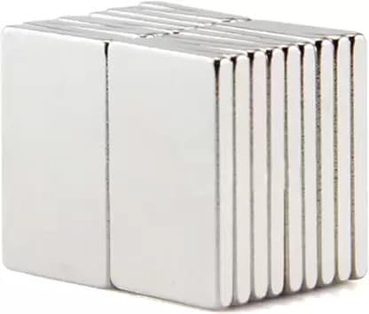 Izzy 20x10x2mm Ceramic/Ferrite Silver Magnets in Rectangular Shape for ...