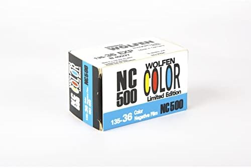 Amazon.com : Wolfen NC500 500 ISO 35mm x 36exp.Color Negative Film ...