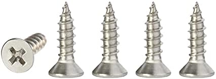 WELLOCKS Assorted Stainless Steel Screws Set 265 PCS M3/M4/M5 Self ...