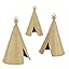 Amazon.com: BMC Classic Plains Indian Teepees - Tan 3pc Western Plastic ...