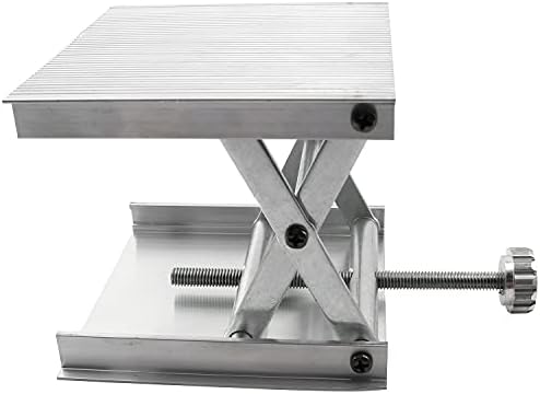 Amazon.com: LQ Industrial Lab Lifting Platform 90mm Adjustable Aluminum ...