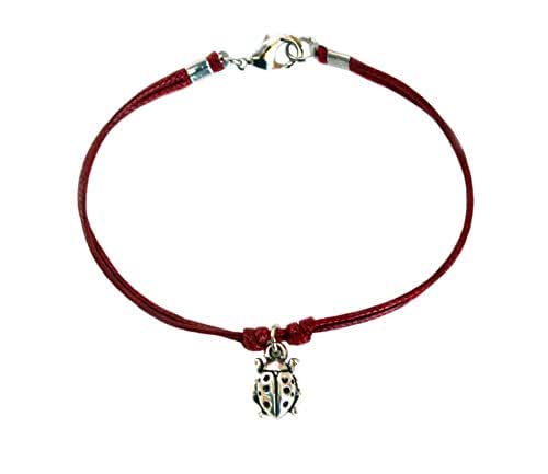 Amazon.com: Ladybug Bracelet Anklet : Handmade Products
