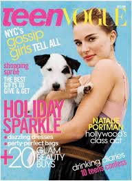 Teen Vogue Magazine December 2007/January 2008 Natalie Portman Cover ...