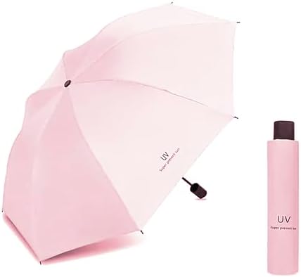 Roughhouse UV protection Pink Umbrella Automatic open close for rain ...