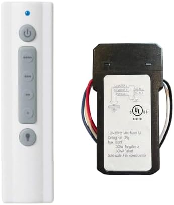 Amazon.com: Ceiling Fan Remote Control SR600 Replacement Transmitter ...