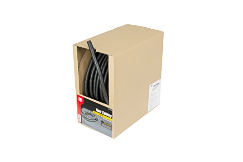 Snapklik.com : FLX-5010B, Inch X 100 Ft, Black Split Flex Tubing, 200 Count
