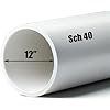 12" Schedule 40 PVC Pipe - Cut to Custom Length (12, Inches) : Amazon ...