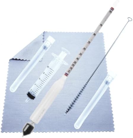 Home Distiller's Proofing Kit : Proof Hydrometer (0-200 Proof ...