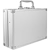 Amazon.com: minkissy Instrument Storage Box Aluminum Locking Briefcase ...