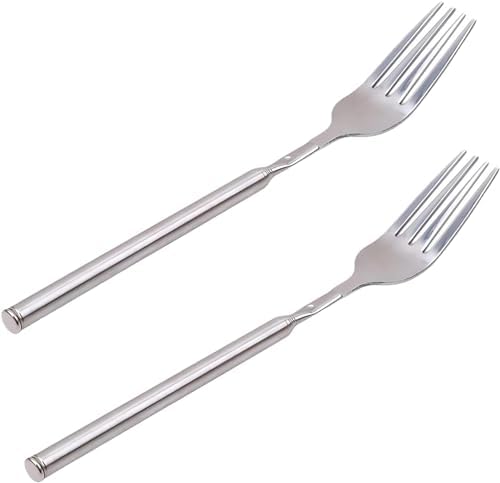 Amazon.com: Lamdo BBQ Telescopic Fork,Extendable Fork,Extending Fork,8. ...