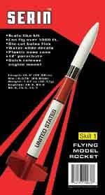 Amazon.com: Custom Flying Model Rocket Kit Serin 10038 : Arts, Crafts ...