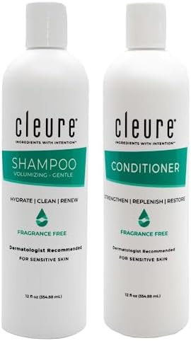 Amazon.com : Cleure Shampoo and Conditioner Set Sulfate Free, Fragrance ...