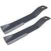 Amazon.com : 7556 7556BH Rotary Cutter Blades for Bush Hog BH26 SQ172 ...