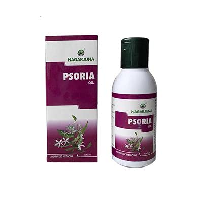 Amazon.com : Nagarjuna Ayurvedic PSORIA Oil, 100 ml (3.3 fl oz ...