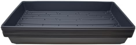 Amazon.com : 10 Plant Growing Trays (with Drain Holes) - 20" x 10 ...
