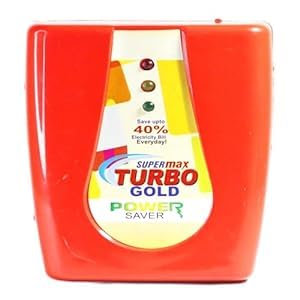 Turbo Gold Power Saver Electricity Saving Device (ISI) 40% Save Upto ...