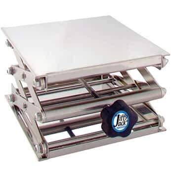 Jiffy-Jack Lab Jack, 6" x 6" Stainless Steel Lab-Lift, 35Lb (16kg ...