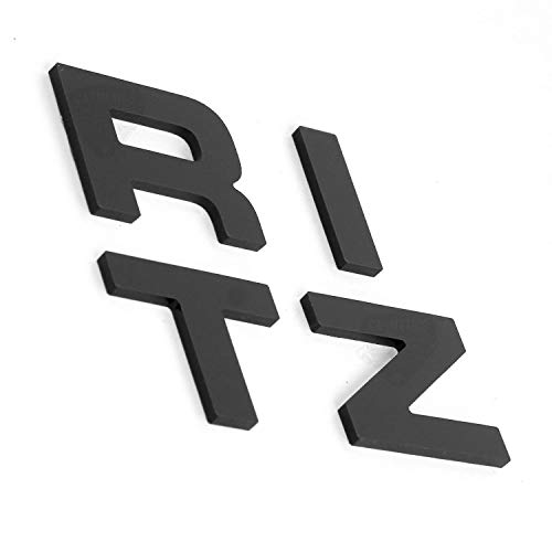 Buy CarMetics Ritz 3D Letters (Ritz 3D Stickers 3D Logo 3D Emblem) for ...