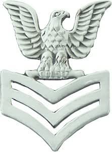 Amazon.com: United States Navy 1st Class Crow Lapel Pin : Clothing ...