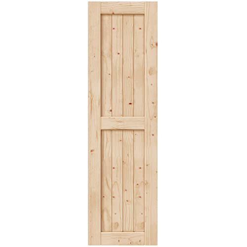 EaseLife 24in x 84in Sliding Barn Wood Door,Interior Doors,DIY ...