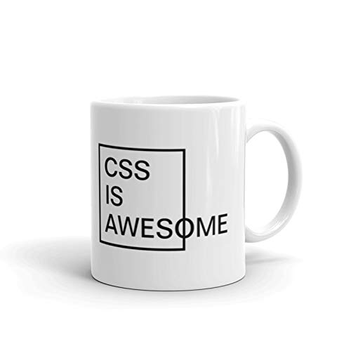 Buy Yathnics CSS is Awesome Quoted Coffee Mug for Web & UI Designers ...