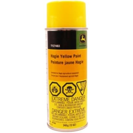 Amazon.com: John Deere Construction Yellow Spray Paint TY25627 : Patio ...