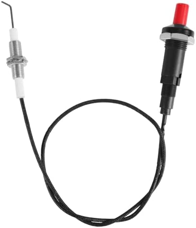 Piezo Igniter with Spark Ignition, Metal Propane Push Button Threaded ...