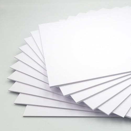 A5 Bright White Craft Card for Crafting 180gsm Art Card 100 Sheets ...