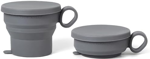 Amazon.com: HuNu Collapsible Coffee Cup with Lid - Reusable & Microwave ...