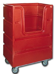 Chem-Tainer Ind., Tough Poly Bulk Truck, Hm7040, Overall Size W X L X H ...