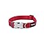 Red Dingo Classic Adjustable Bucklebone Dog Collar, Small, Red : Amazon ...