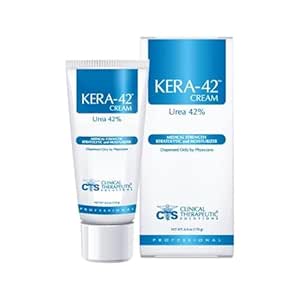 Amazon.com : Kera-42% Urea Cream – Intensive Foot & Skin Therapy – Softens Calluses, Cracked ...