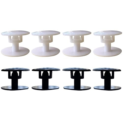 Pmw - Croc Rivets Replacement - White 4 Sets - Black 4 Sets - Croc ...