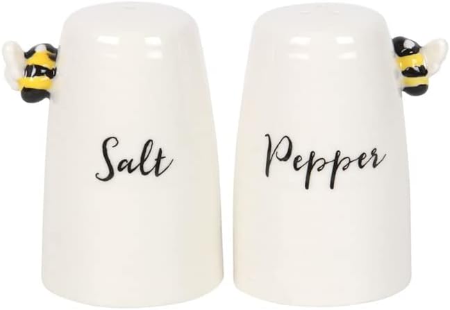 Fox Run 3793 Salt and Pepper Shakers with Handle Set, Nostalgic, 4-Inch ...