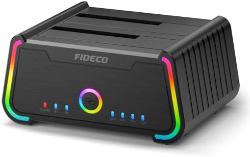 Amazon.com: Inateck RGB SATA to USB 3.0 Hard Drive Docking Station with ...