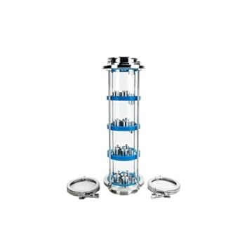 Distillation Lens Column 4" Distillation Lens Column with 5pcs ...