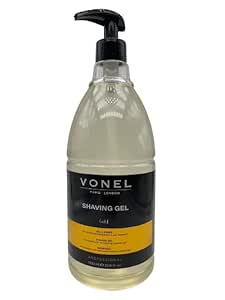 VONEL Gold Rasiergel, 1000 ml : Amazon.de: Drogerie & Körperpflege