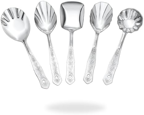 Dhruti Kitchen Equipments Stainless Steel Big Size Laddle, Dabbu ...