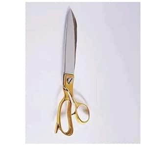 HPGM Heavy Duty Master Professional Tailoring Scissor With Golden Brass ...