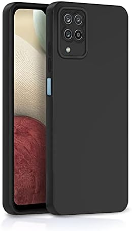 Pikkme Samsung Galaxy M12 / A12 / F12 Back Cover Soft Matte Liquid ...