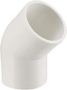 Amazon.com: Ozmosis 2" PVC Pipe 45 Degree Elbow Fitting (Socket x ...