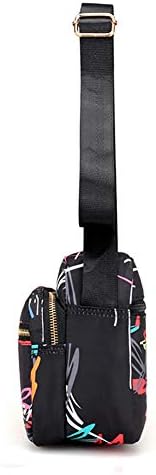 Collsants Small Nylon Purse Mini Crossbody Bag Travel Shoulder Bag ...
