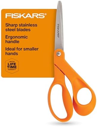 Fiskars Amplify Razor Edge, Fabric Scissors, Length: 24 cm, Stainless ...