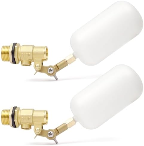 Amazon.com: Esttlamer 2 Pack Float Valve 1/2 inch, Plastic Stable Water ...