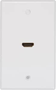 Buyer's Point 1 Port HDMI Wall Plate [UL Listed] Insert Built-in Hi ...